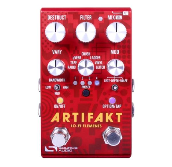 Source audio Artifakt Lo-Fi Elements Modulation, chorus, flanger ...