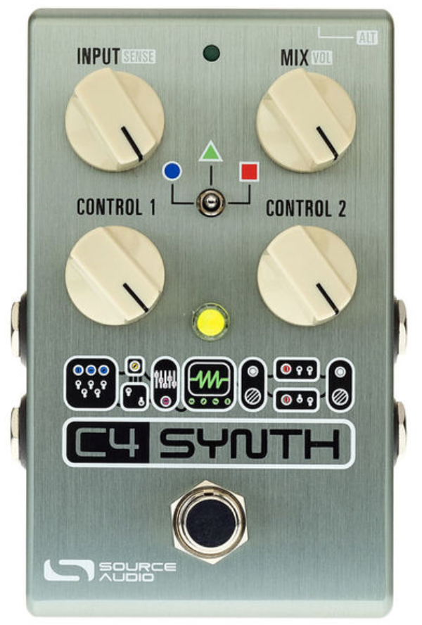Pédale harmoniseur Source audio C4 Synth For Guitar & Bass