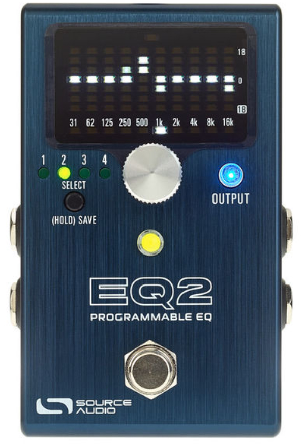 Pédale eq. / enhancer / buffer Source audio EQ2 Programmable Equalizer