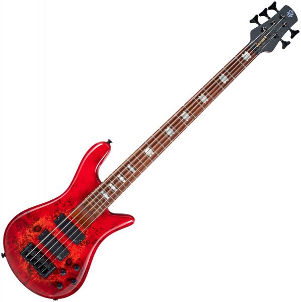 Spector NS Eurobolt 5 - inferno red gloss Solid body electric bass