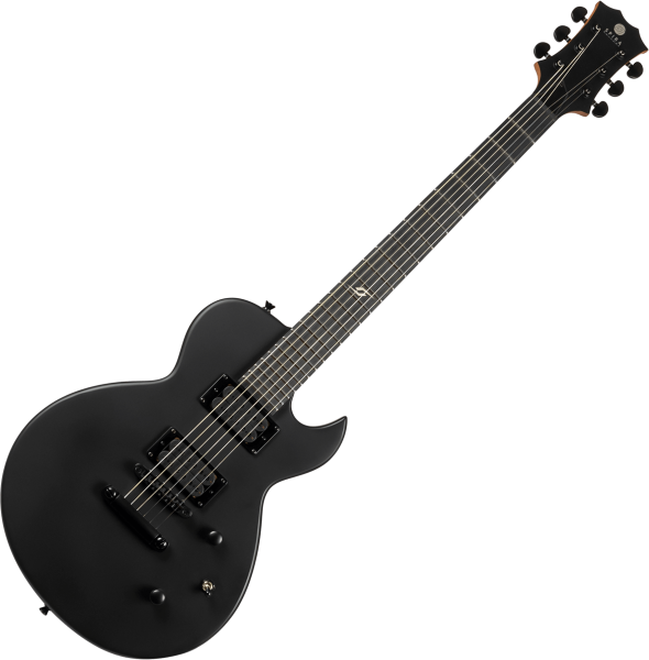 Spira guitars L-400 MBK - satin black Metal electric guitar