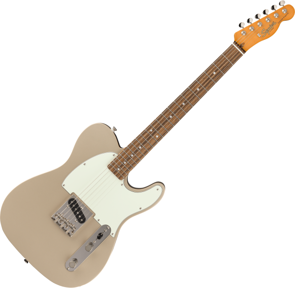 Squier Classic Vibe '60s Custom Esquire FSR Ltd - shoreline gold Tel ...