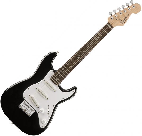 Squier Mini Strat V2 - black Electric guitar for kids