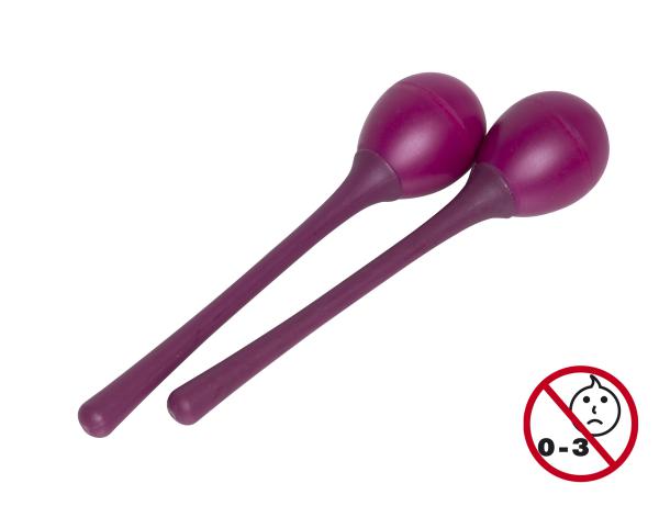 Stagg Egg Maracas Long Magenta Shake percussion