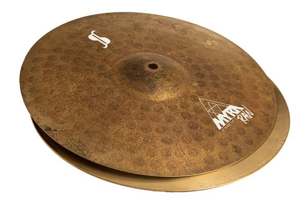 Stagg MYRA RAW ROCK HI HAT - 14 pouces Cymbale hi hat charleston
