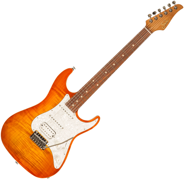 Suhr Standard Plus 01-STP-0052 #75580 - trans honey amber burst Str ...