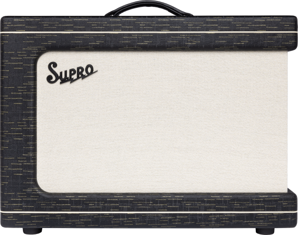Supro Ambassador Custom Black Electric guitar combo amp
