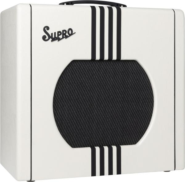 Supro Delta King 12 Combo - Ivory/Black Electric guitar combo amp