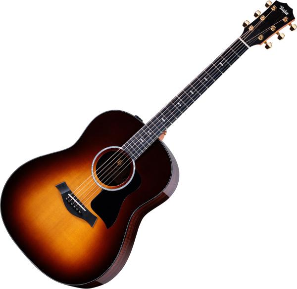 Taylor 50th Anniversary 217e-SB Plus - tobacco sunburst Guitare folk