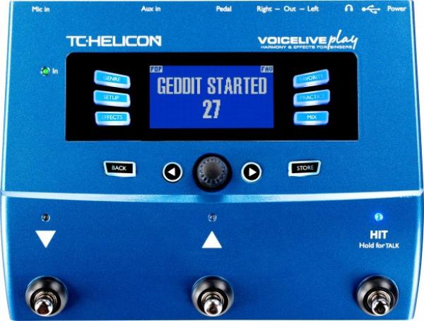 Tc-helicon VoiceLive Play Processeur d'effets
