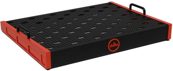 Temple audio design Templeboard Trio 21 - Temple Red Pedalboard
