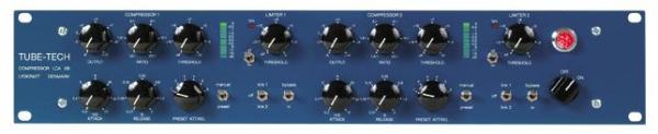 Tube tech LCA2B COMPRESSEUR/LIMITEUR A LAMPES 2 CANAUX Kompressor ...