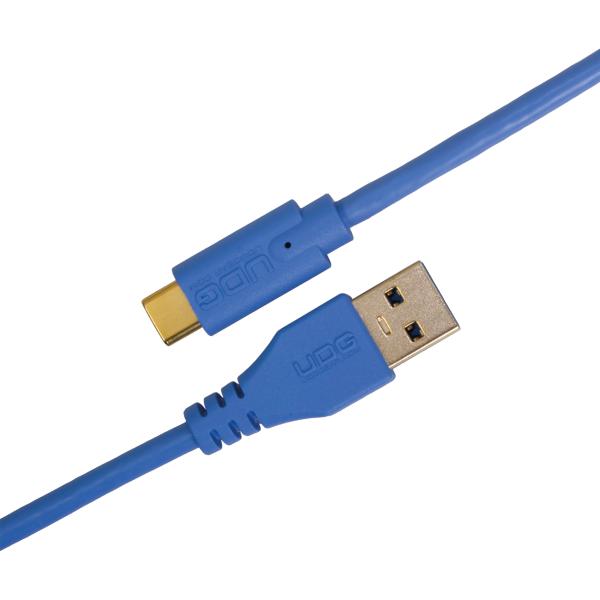 Udg U 98001 LB (USBC - USBA) 1,5m Bleu Cable
