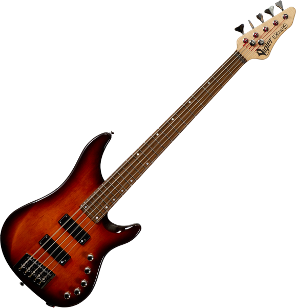 Vigier Excess Original 5-String - antique violin Basse électrique solid ...