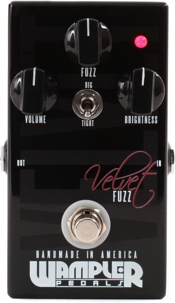 Wampler VELVET Overdrive, distortion & fuzz effect pedal