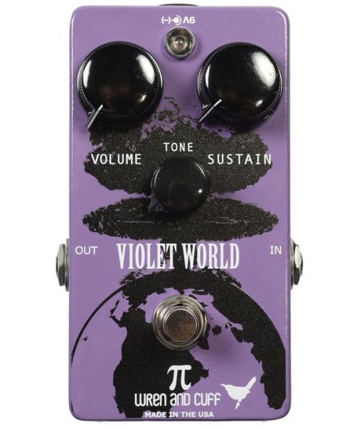 Wren and cuff Violet World Fuzz Pédale overdrive / distortion / fuzz