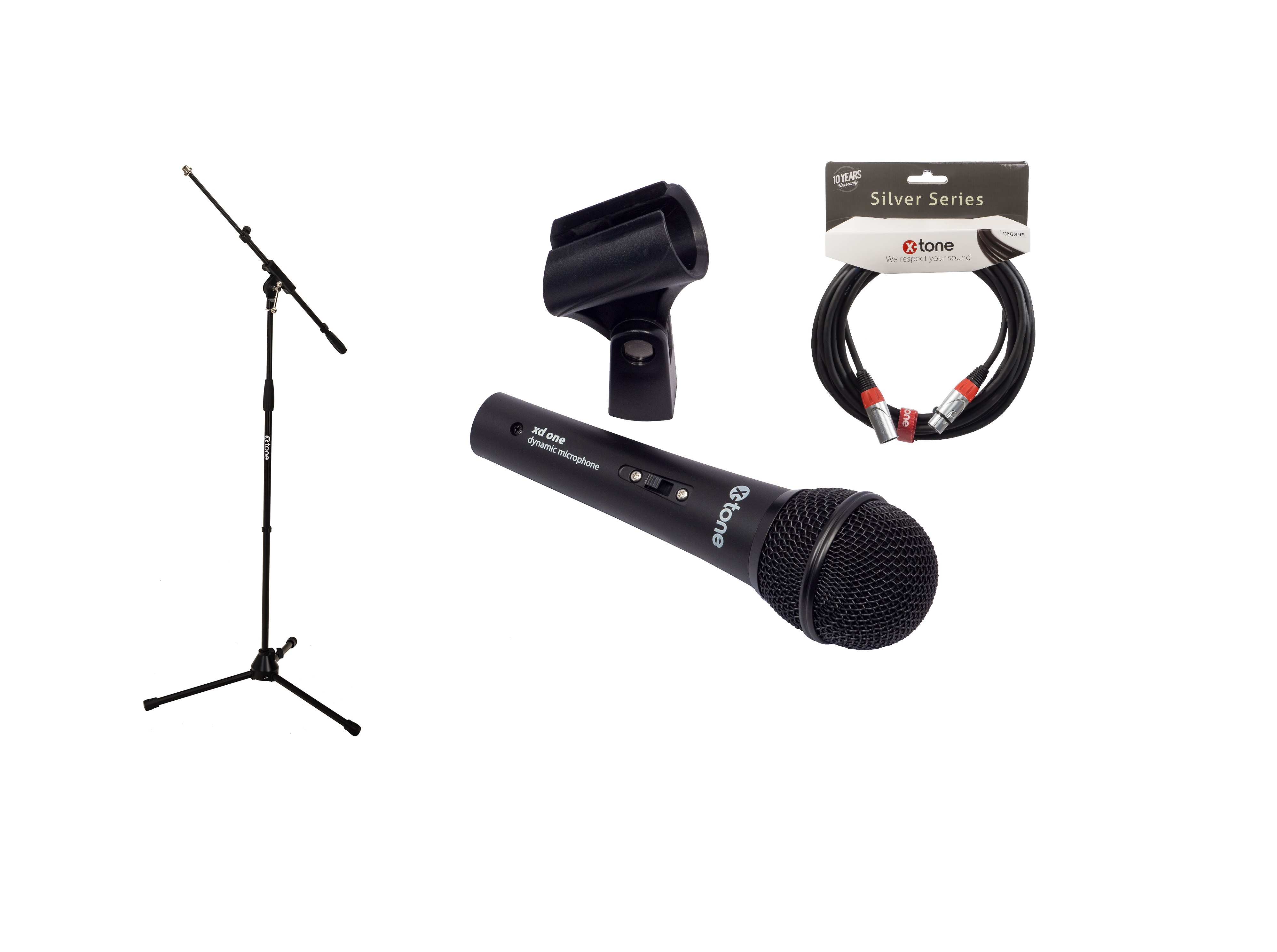 Pack micro avec pied X-tone Xd-One pack chant