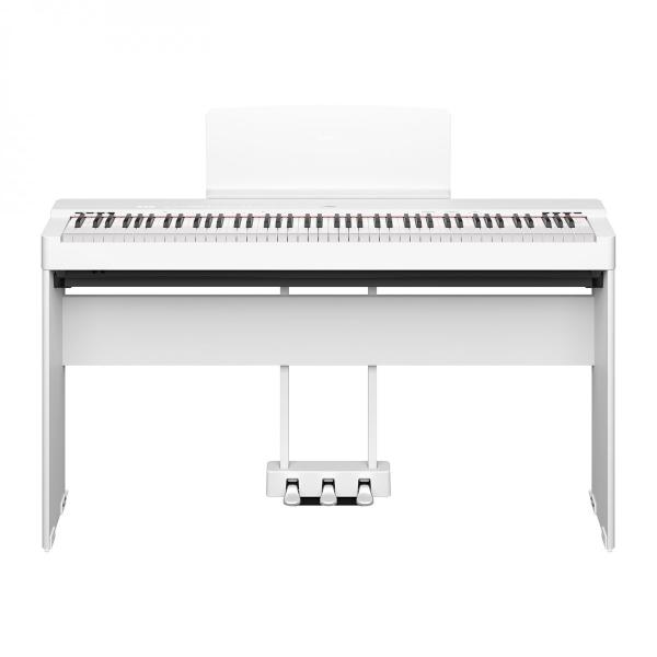Yamaha P-225 White + L-200 W + LP-1WH Pedalier Blanc Pour P225 Portable ...