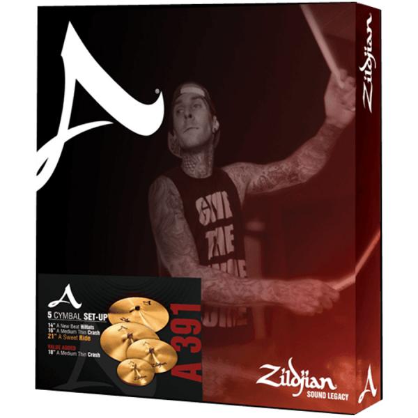 Zildjian Set AVEDIS 14-16-18-21 Pack cymbales